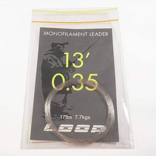 Loop - Monofilament Leader 0,35 mm 13' - Flugfisketafsar — Sportfiskeboden