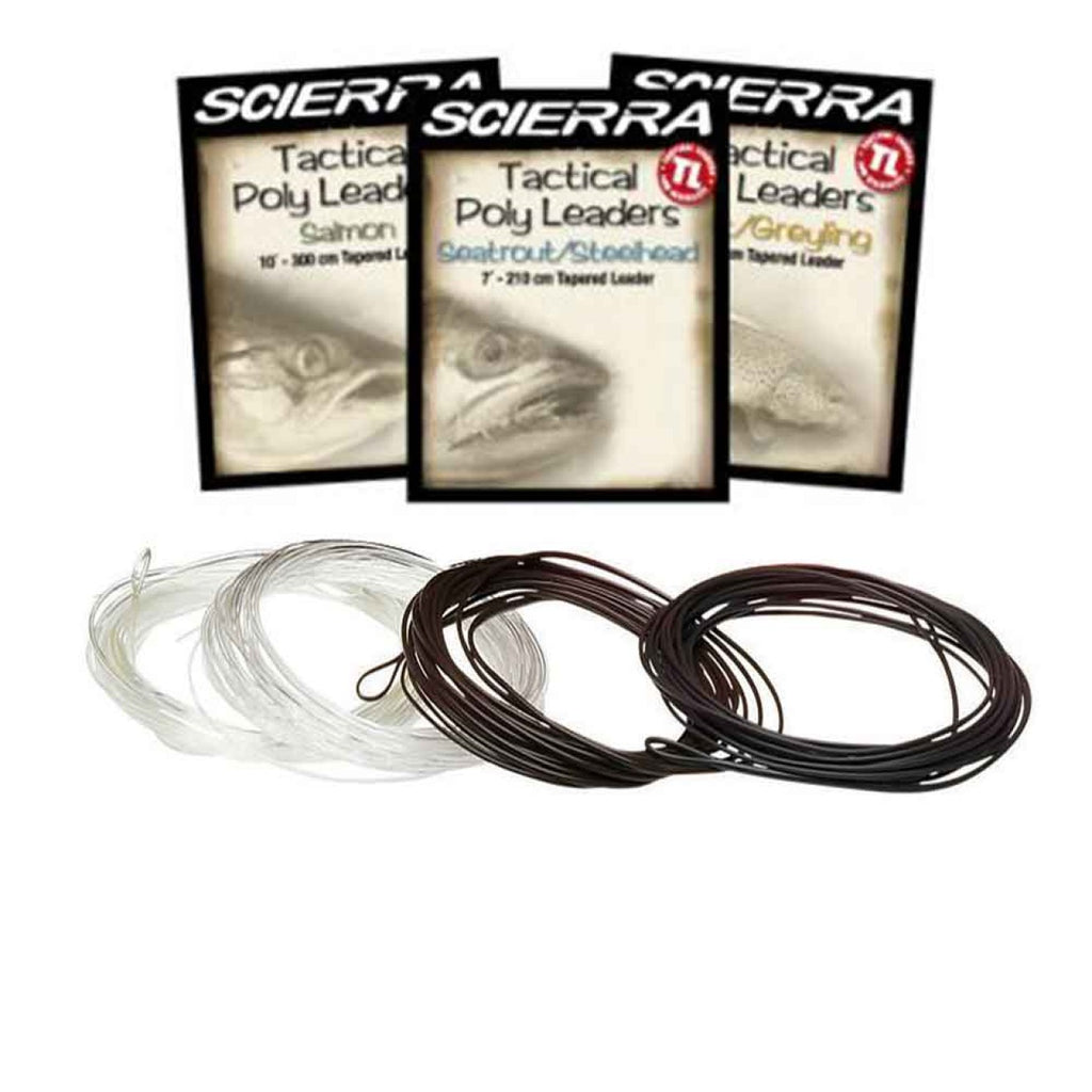 Scierra - Tactical Poly Leader Salmon Floating- Flugfisketafsar ...
