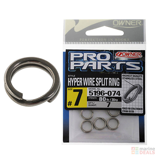 Hyper Wire Saltwater Splitring — Sportfiskeboden